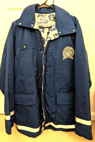 Conrail Safety Jacket - Halloway Injury Free Award- Insulated - Blue-L ...