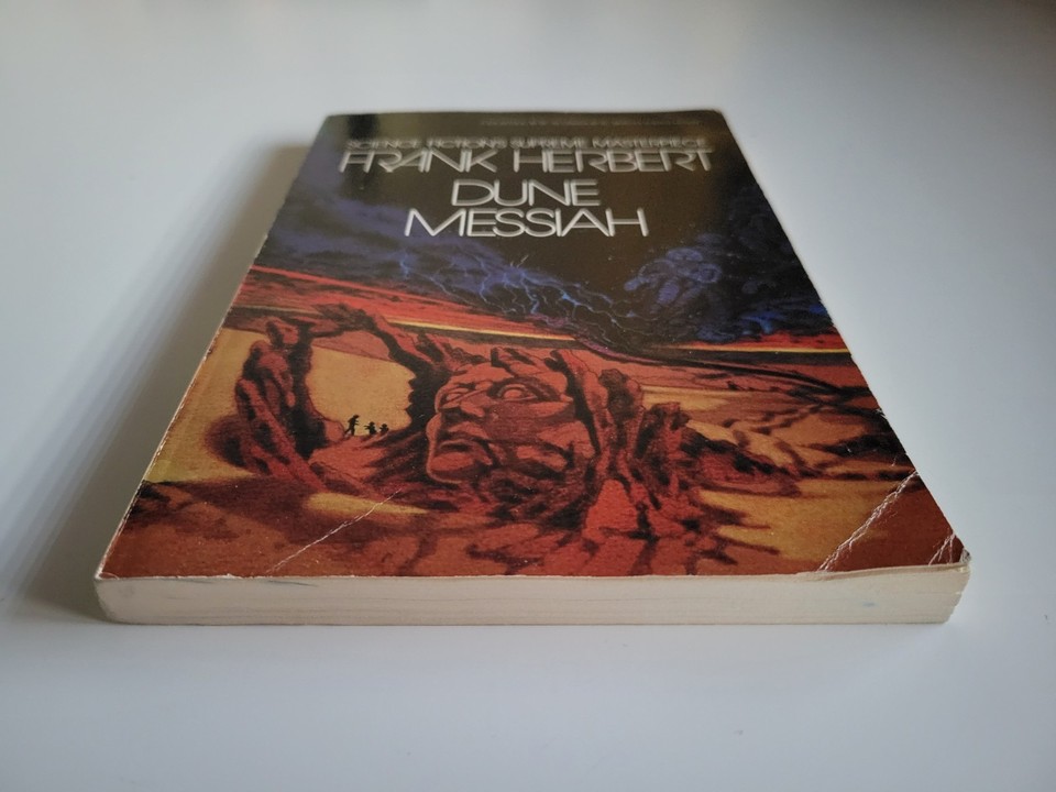 1982 DUNE MESSIAH BERKLEY TRADE EDITION PAPERBACK FRANK HERBERT BOOK ...