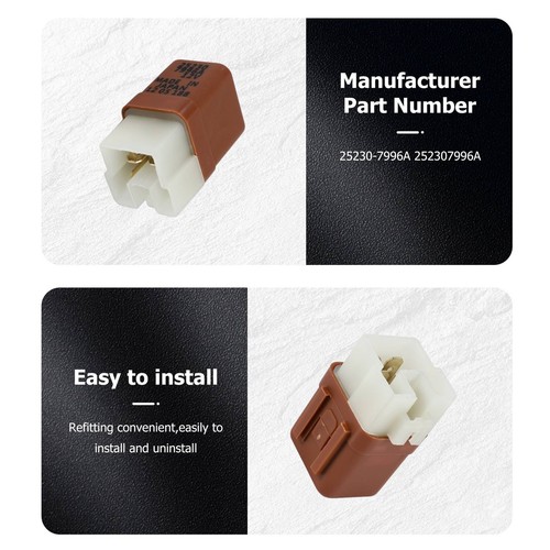 1 Pc/Set Auto Relay 6-Pins 25230-7996A 252307996A for VEHICLES E5I4 | eBay