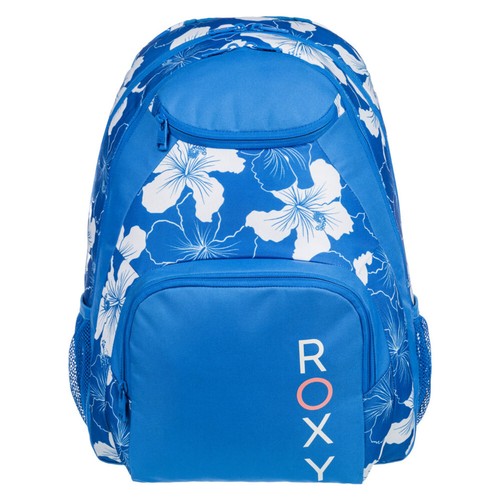Roxy Shadow Swell Backpack Womens in Nebulas Blue Hippy Hibiscus - Size ...