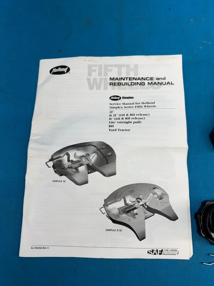 SAF Holland 9939 Simplex Series Fifth Wheel Jaw Lock Repair Kit | eBay