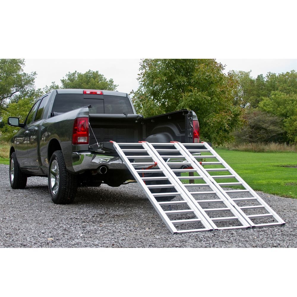 77" x 54" Aluminum Extra Wide Folding Quad ATV Loading Ramp 1,500 lb | eBay