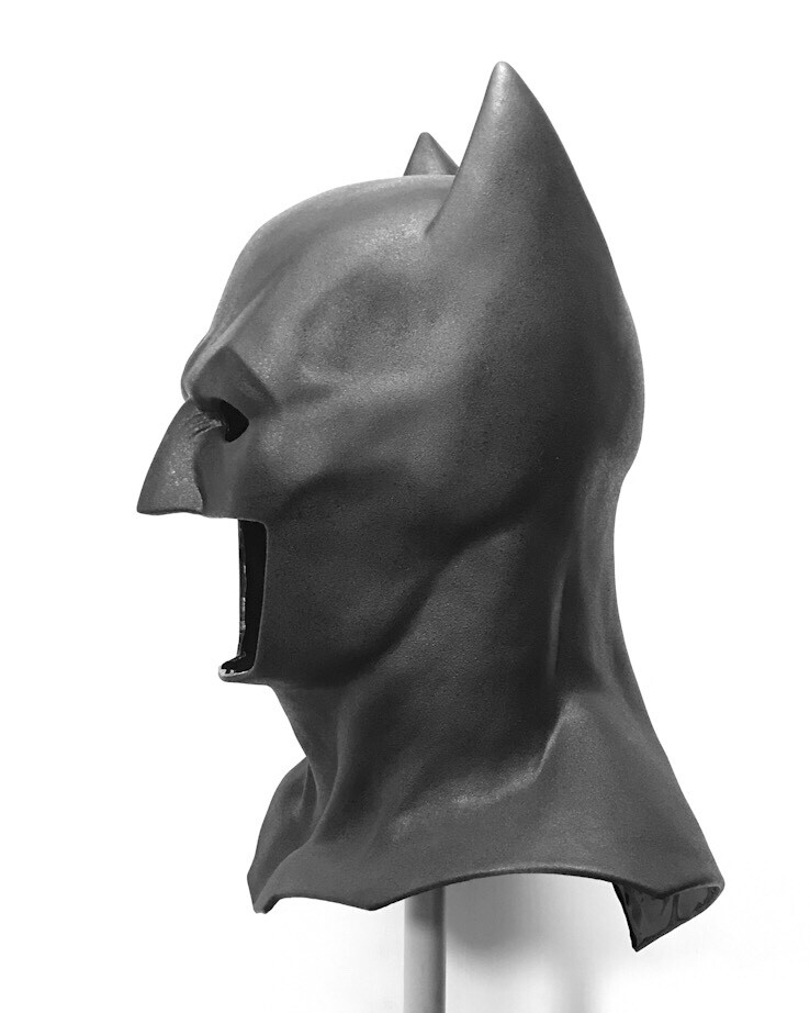 Urethane rubber batman cowl mask up to 25” head cosplay | eBay