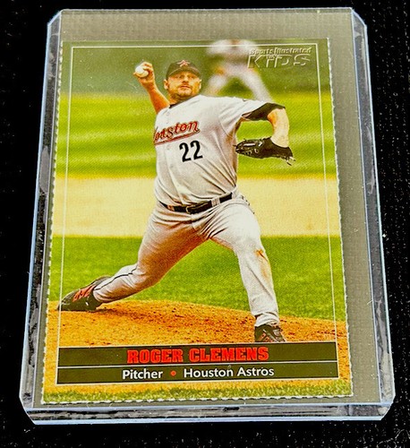 ROGER CLEMENS Rare MLB LEGEND ROCKET SI for KIDS 2005 Houston Astros ...