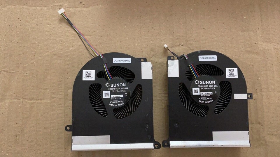 CPU+GPU Cooling Cooler Replacement Fan For Dell Alienware Area-51m R2 ...