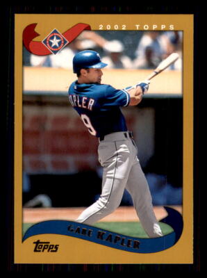 2002 Baseball Topps Gabe Kapler Texas Rangers #632 | eBay