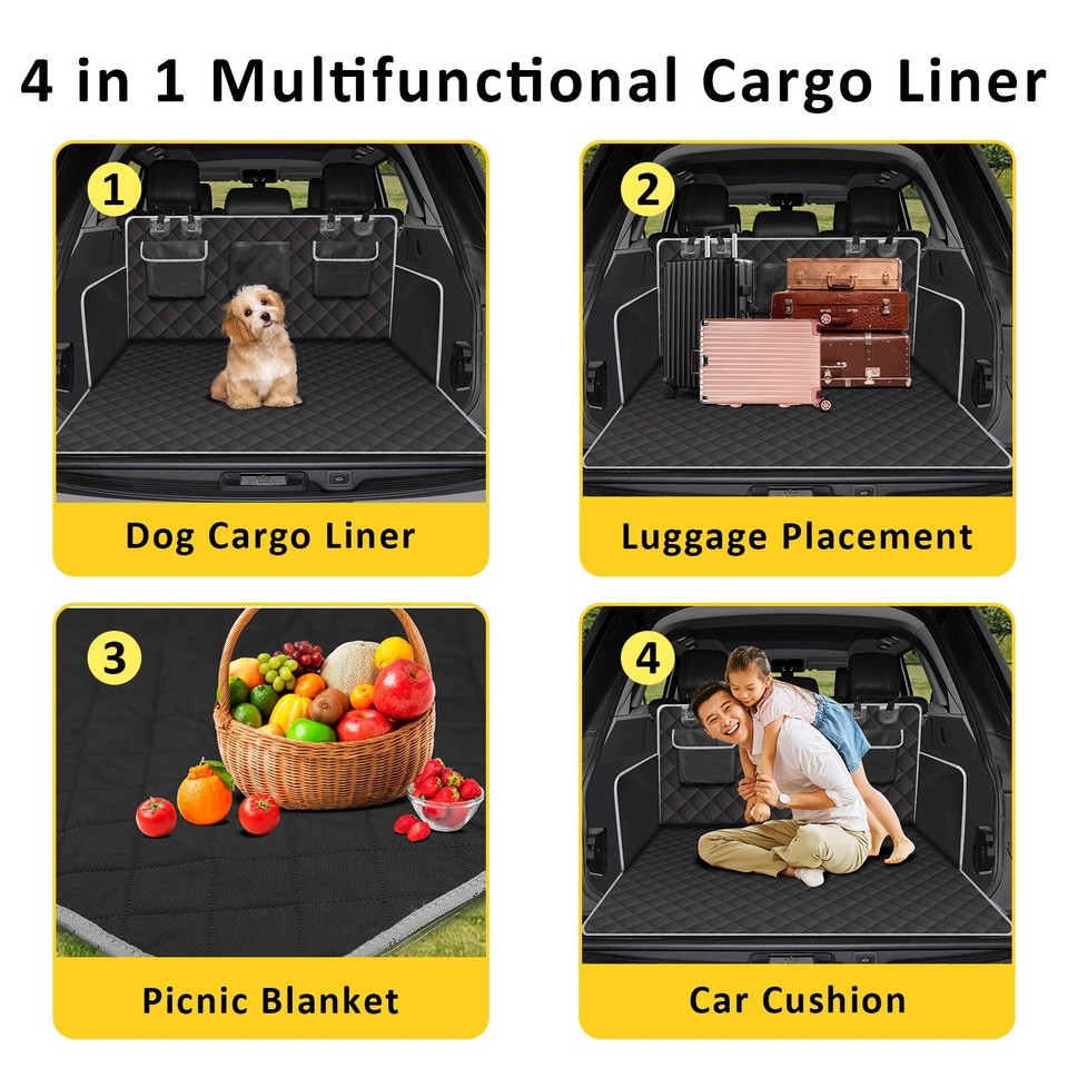FOR MG MG3 MG4 MG5 - Heavy Duty Quilted Boot Liner Mat Dog Protector ...