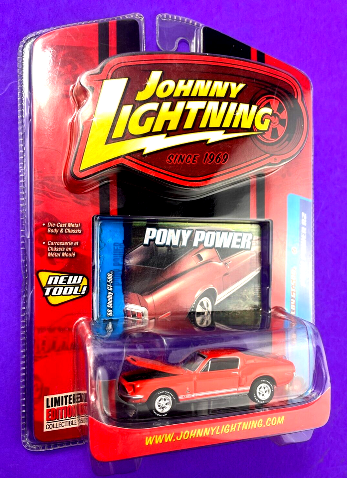 Johnny Lightning 1968 Shelby GT-500 Limited Edition 2007 mfg. jg | eBay