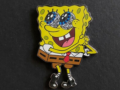 Universal Studios SpongeBob With Rhinestone Eyes Trading Pin | eBay