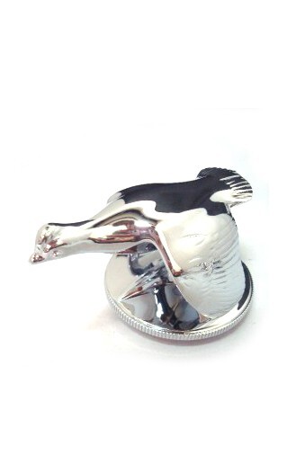 1932 Ford Car Grille Shell Ornament & Quail Radiator Cap + Blue Ford ...