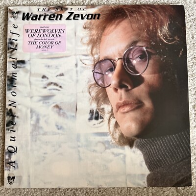 Warren Zevon - The Best Of -A Quiet Normal Life - EX Vinyl LP 1986 ...