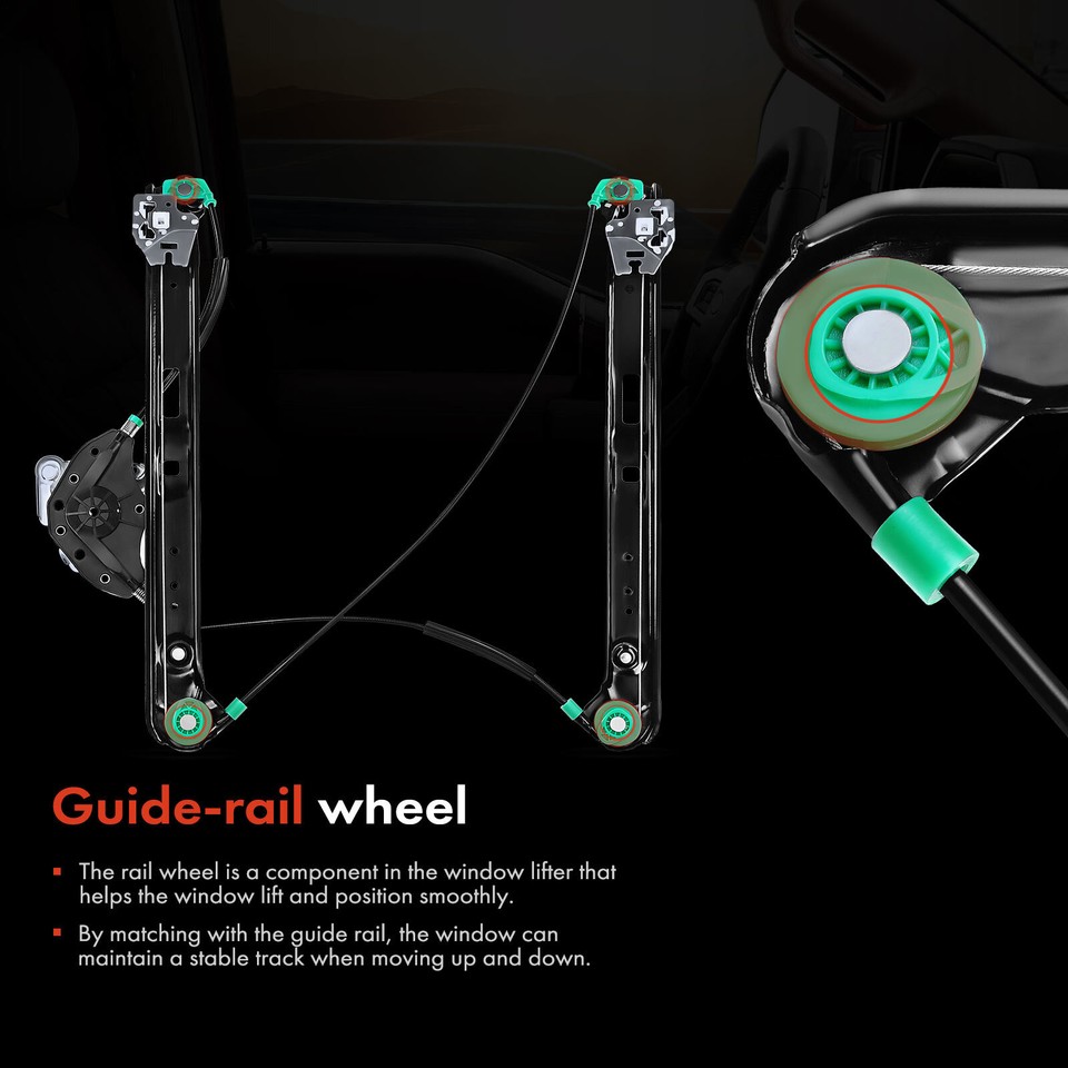 Power Window Regulator for BMW E46 325i 328i 330i 323i Front Right ...