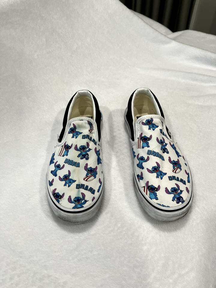 Disney OHana Stitch Vans Sneakers - US Size M 5.5 / W 7 PLUS a Stitch ...