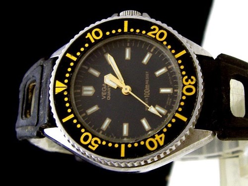 Citizen Vega Diver Quartz Vintage 34mm Ladies Watch with Rotating Bezel ...