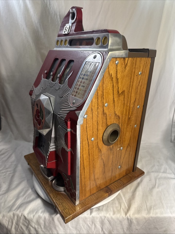 Mills Bursting Cherry 5c Slot Machine Circa 1930s - For Parts/repair | eBay