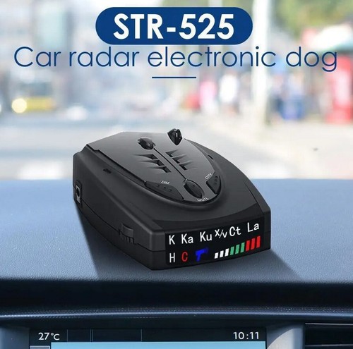 Car 360° GPS Camera Laser Radar Anti-Police Detector Speed Warning ...