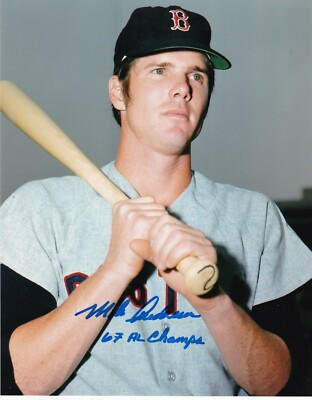 MIKE ANDREWS BOSTON RED SOX 1967 AL CHAMPS ACTION SIGNED 8x10 | eBay
