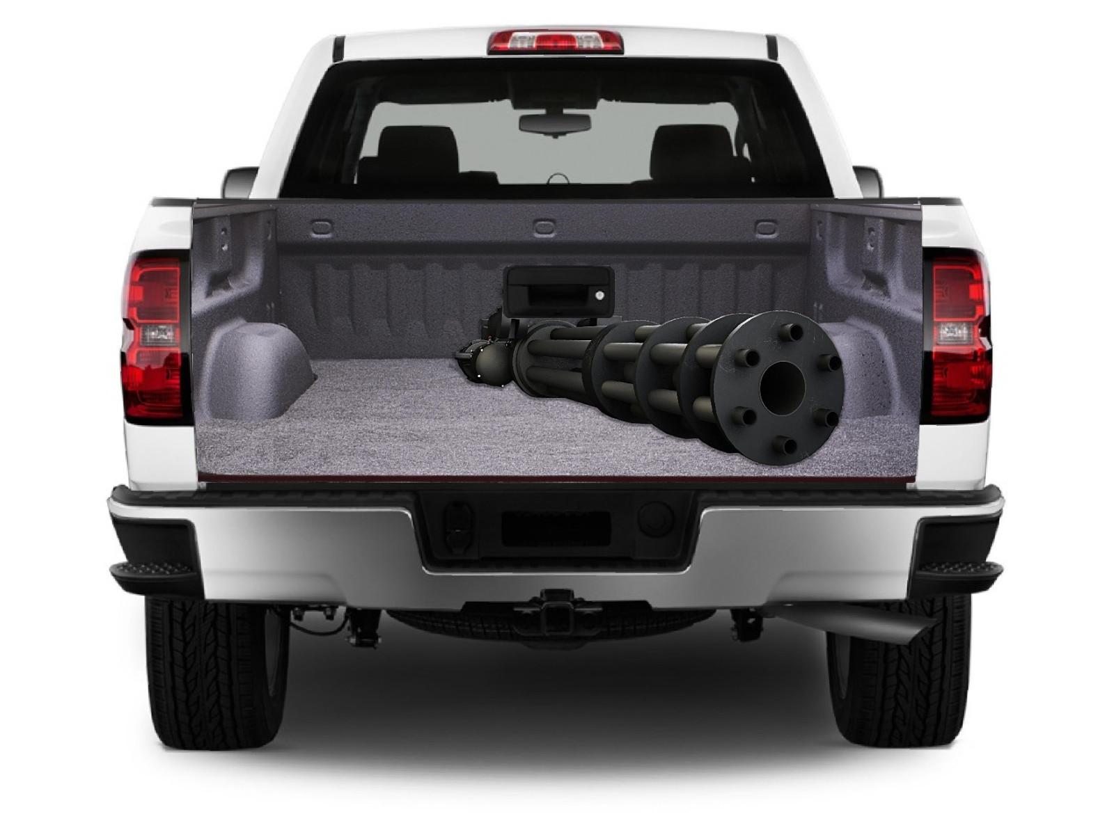 T320 MiniGun Tailgate Wrap Vinyl Graphic Decal Sticker LAMINATED | eBay