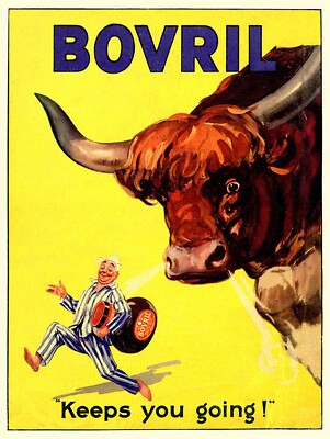 Bovril, Retro replica vintage style metal tin sign gift Pub kitchen ...