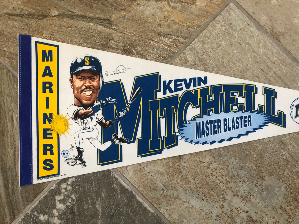 Vintage Seattle Mariners Kevin Mitchell Salem Sportswear Baseball ...