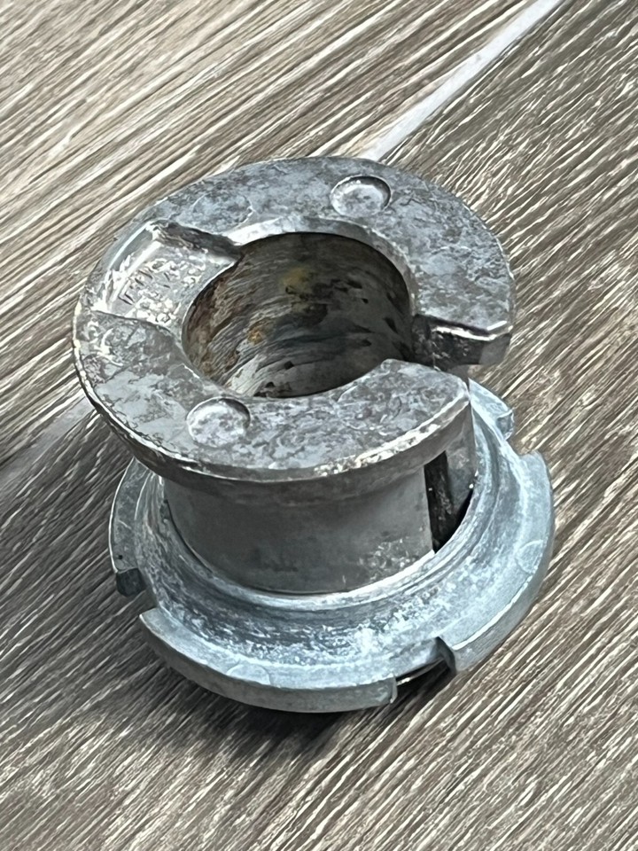 Whirlpool Washer Drive Block & Spanner Nut WP389140 WP21366 Kenmore OEM ...