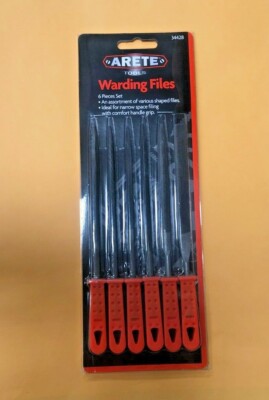 WARDING FILES 6 PIECE SET ARETE TOOLS SHAPED FILES HYT | eBay Australia