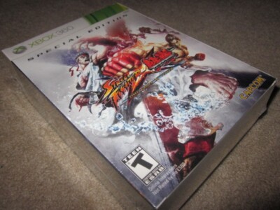 Street Fighter X Tekken Special Edition (Xbox 360) sf limited collector ...