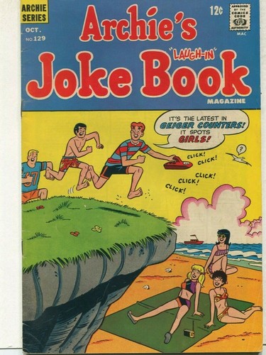 Archie's Laugh-In Joke Book #129 FN Archie Comics CBX1G | eBay