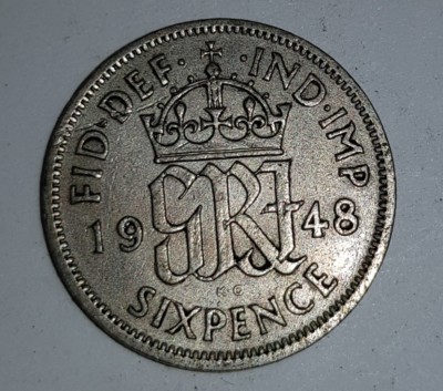 1948 Sixpence 6d Old Coin British Coin | eBay UK