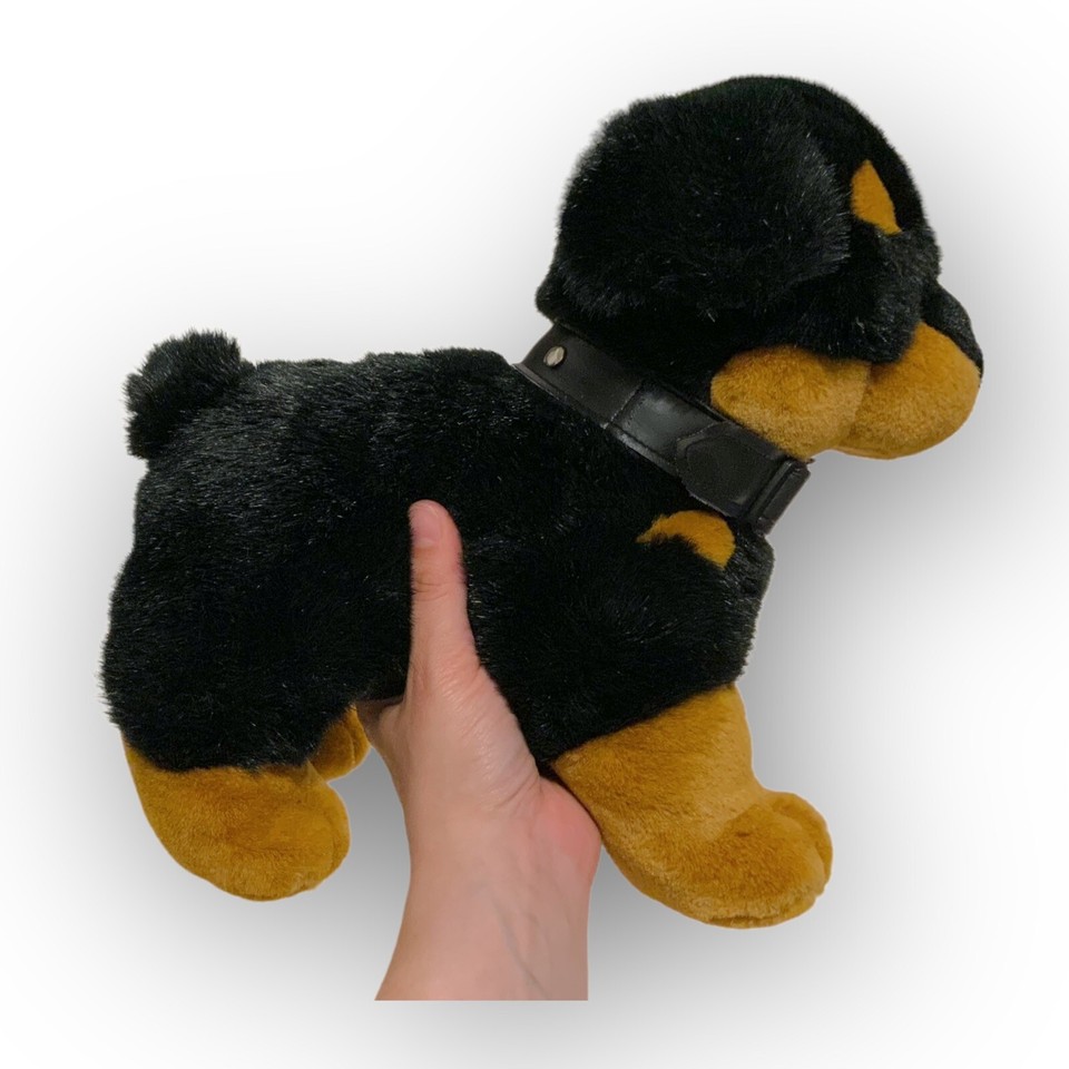 Peek a Boo Toys Rottweiler Puppy Dog Black 10” Stuffed Animal Plush Toy ...