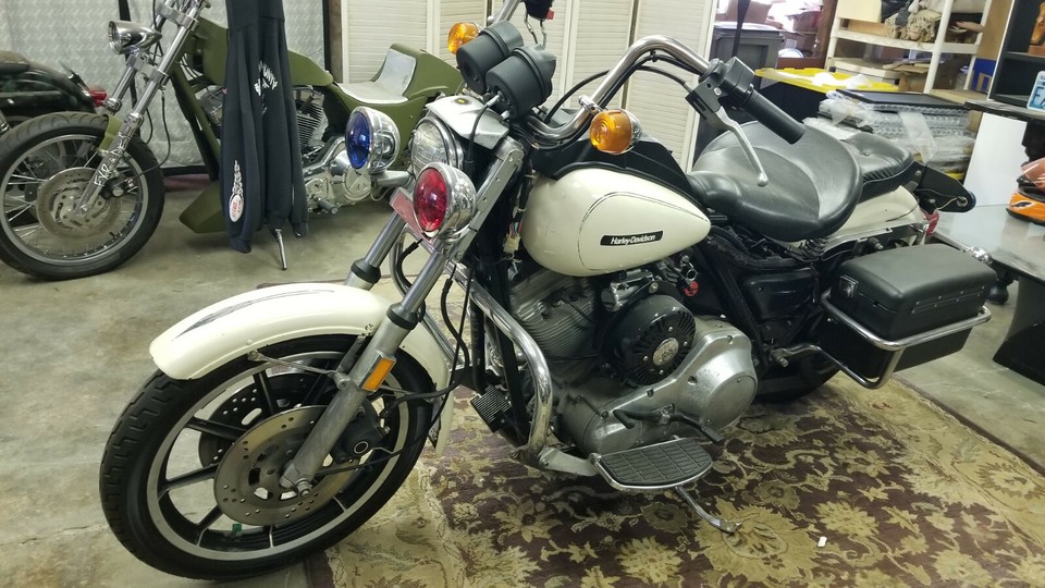 final belt drive 1985 FXRP Harley FXR FXRT FXRD FXLR Police Sheriff ...