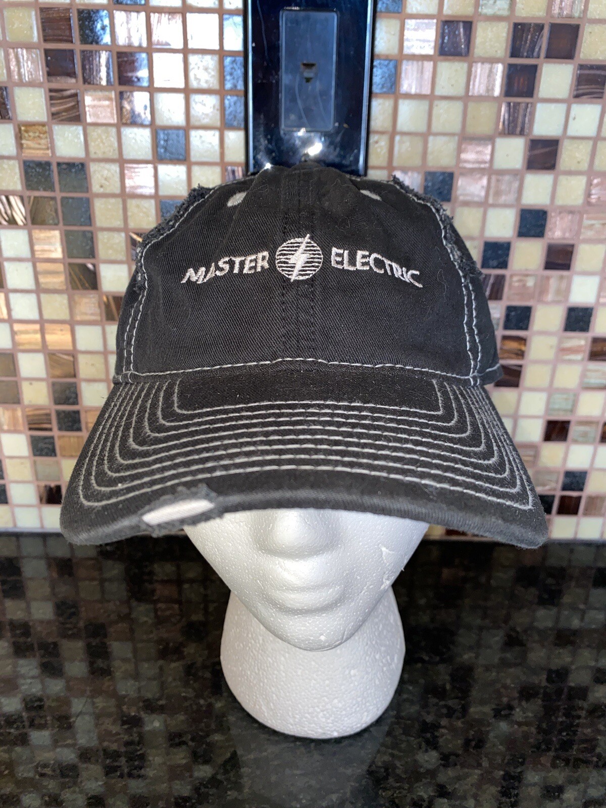 Vintage Master Electric Trucker Hat Baseball Cap - Gem