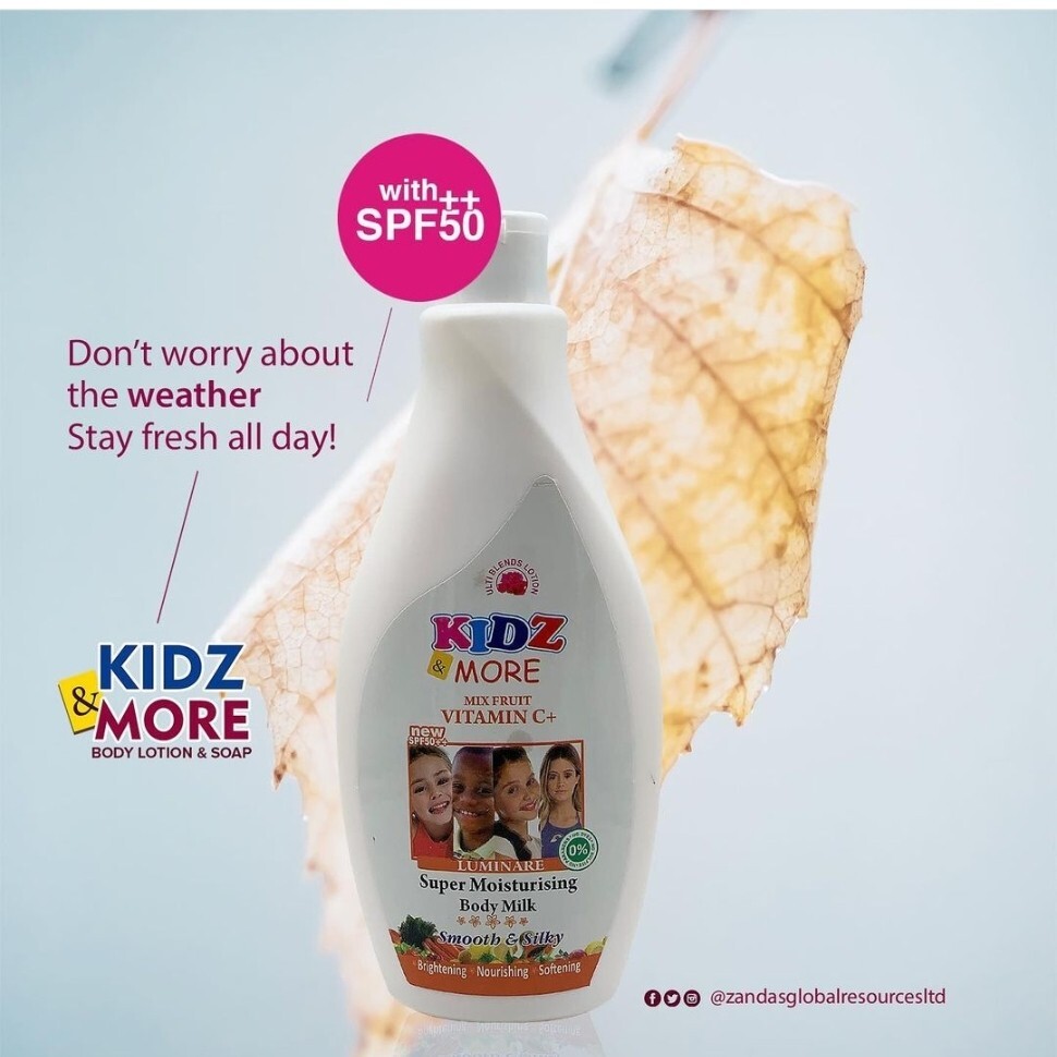 Kidz & more mix fruit vit C luminaire moisturizing body lotion 400mlx1 ...