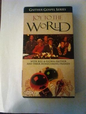 VHS: GAITHER GOSPEL SERIES JOY TO THE WORLD/Collectable | eBay