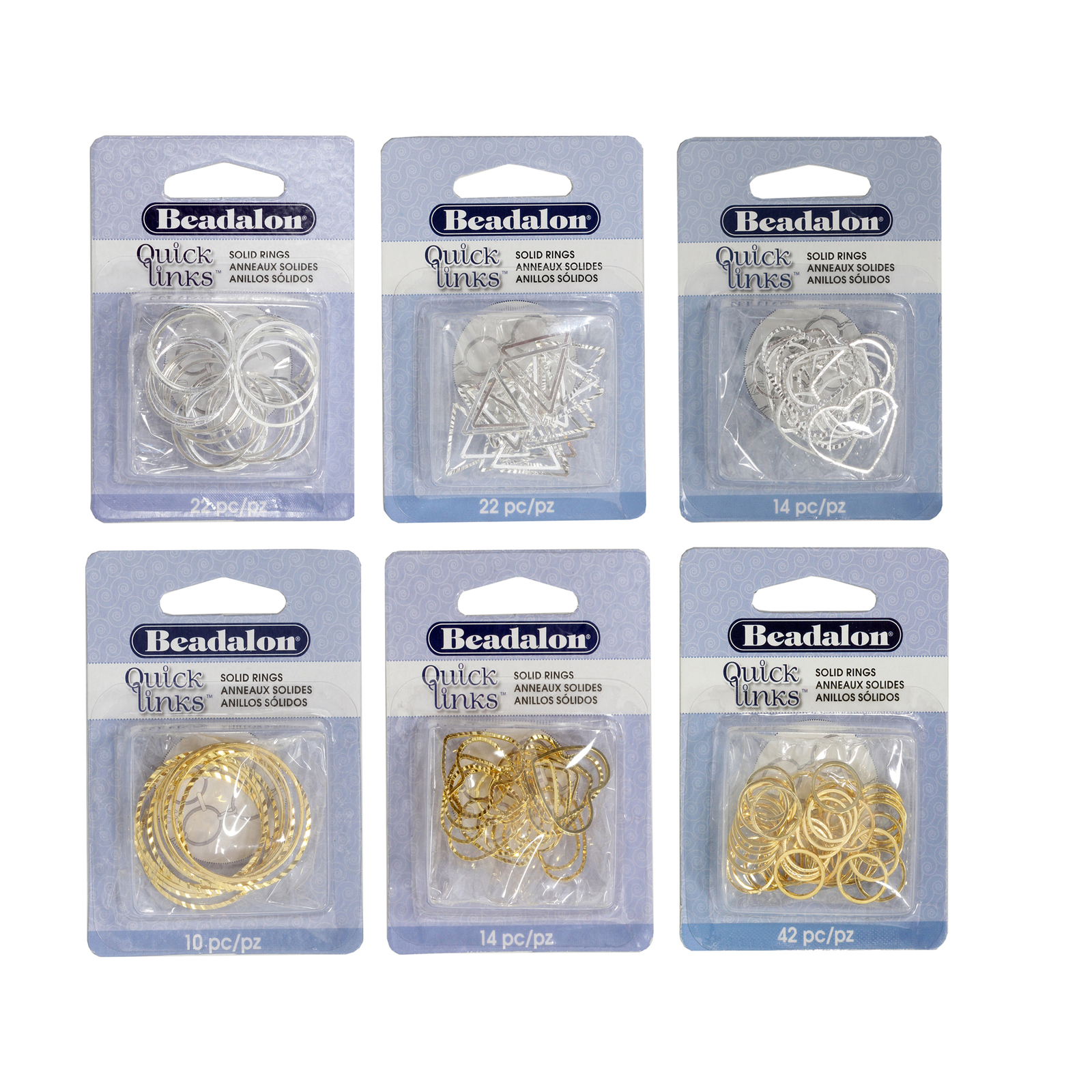 Beadalon® Quick Links™ Findings * Choose Color & Shape | eBay