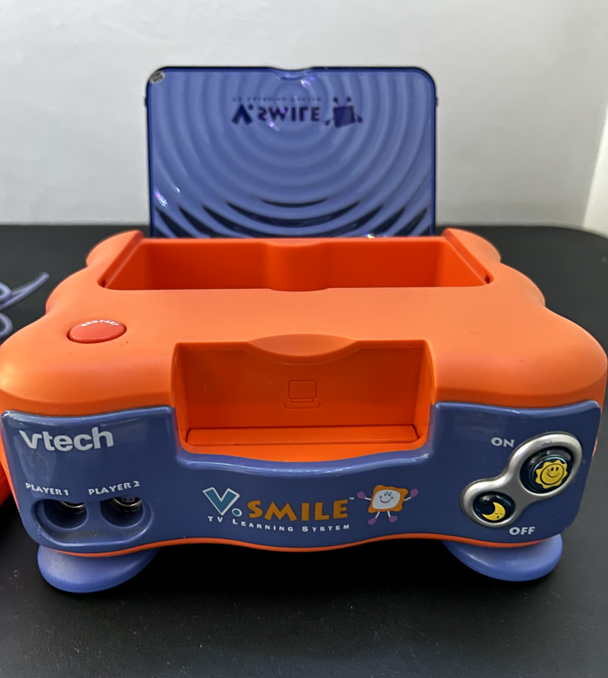 Vtech V.Smile TV Learning Console w/1 Controller & 4 Games [No Power ...