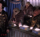 Babylon 5 Pak' Ma' Ra Ambassador Screen Used Gold Brooch Prop Costume ...