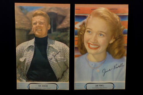 JANE POWELL and VAN JOHNSON Writing Pads Tablets METRO GOLDWYN MAYER ...
