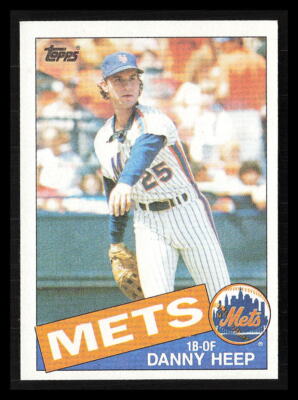 Danny Heep 1985 Topps #339 New York Mets | eBay