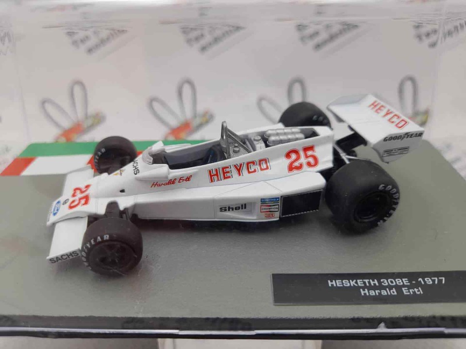 Die Cast " Hesketh 308E - 1977 Harald Ertl " Formula 1 1/43 | eBay