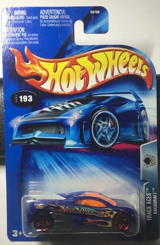 Hot Wheels 2004 #193 Track Aces Backdraft Blue NEW | eBay