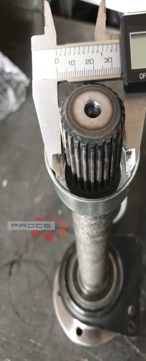 Steckwelle Zwischenwelle rechts VW T4 2,5 TDI 111kW/150PS rechts ...