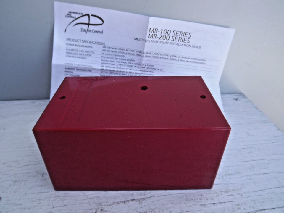 NIB Honeywell MR-201/C/R Multi Voltage Control Relay 24 Vac 24 Vdc DPDT ...