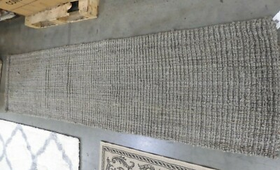 LIGHT GREY 2'-6" X 10' Loose Thread Rug Reduced Price 1172608018 NF447G ...