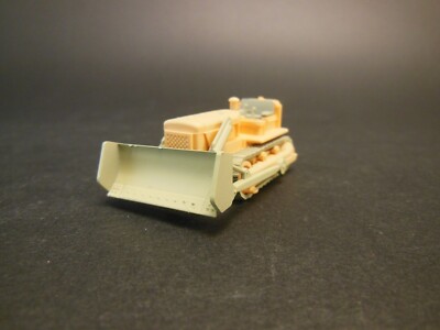 HO SCALE CUSTOM WEATHERED WIKING BULL DOZER | eBay