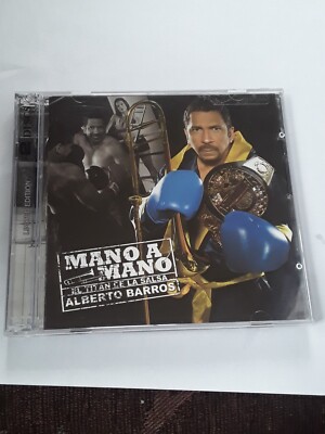 ALBERTO BARROS / MANO A MANO CD /DVD 2008 BARROS PROD. LATIN SALSA L ...
