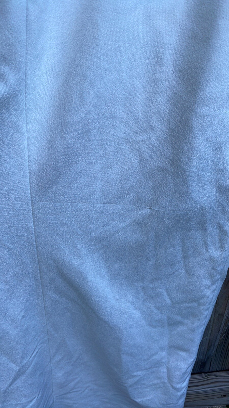 Katie May White Maxi Call Me Slim Gown sz XL Column W… - Gem