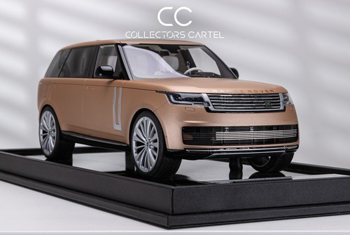 Range Rover Autobiography 2022 (Sunset Gold Matt) [Motorhelix] 1/18 ...