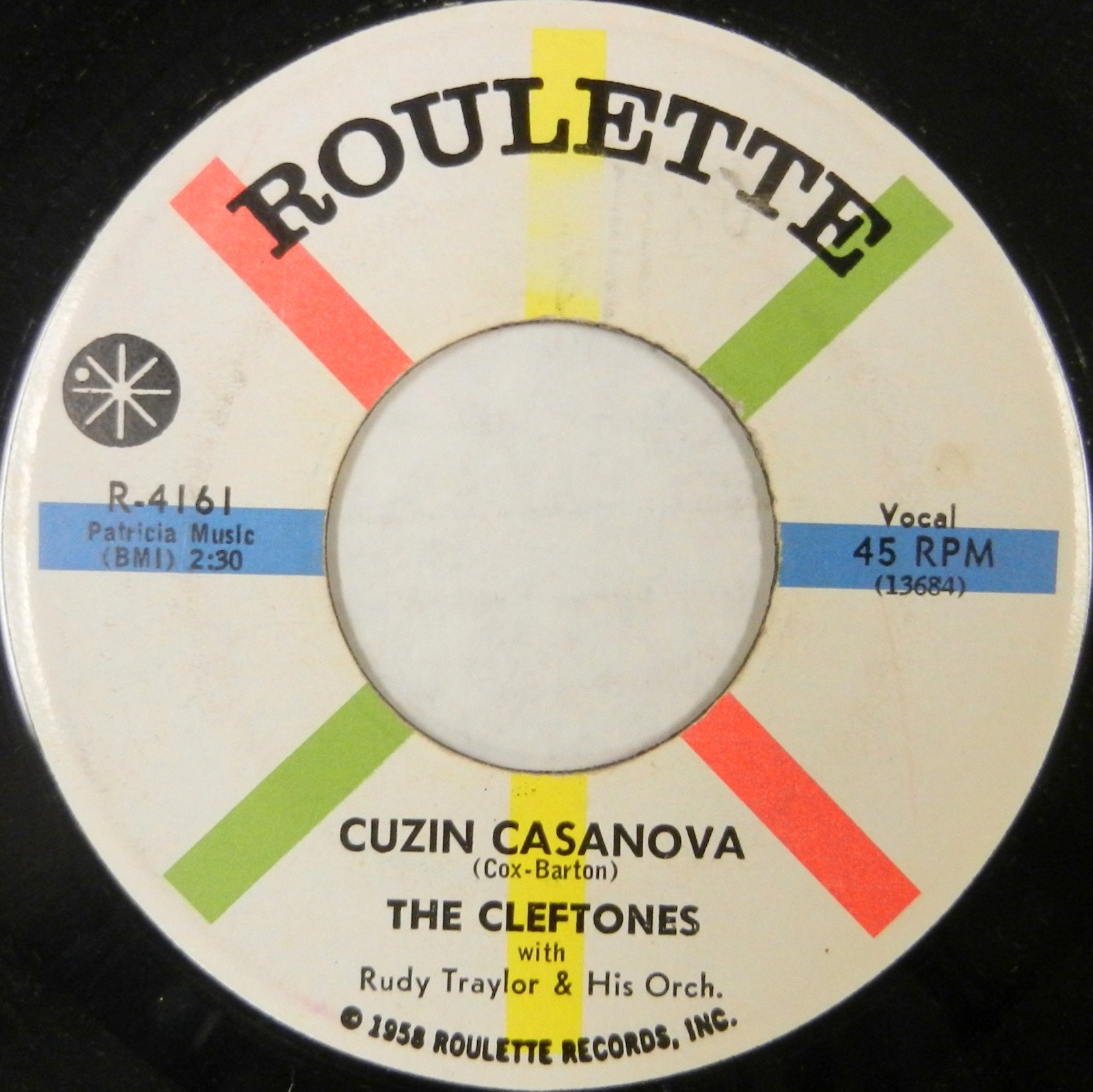 THE CLEFTONES 45 Mish Mash Baby ROULETTE Doo Wop ORIGINAL #BB1114 | eBay