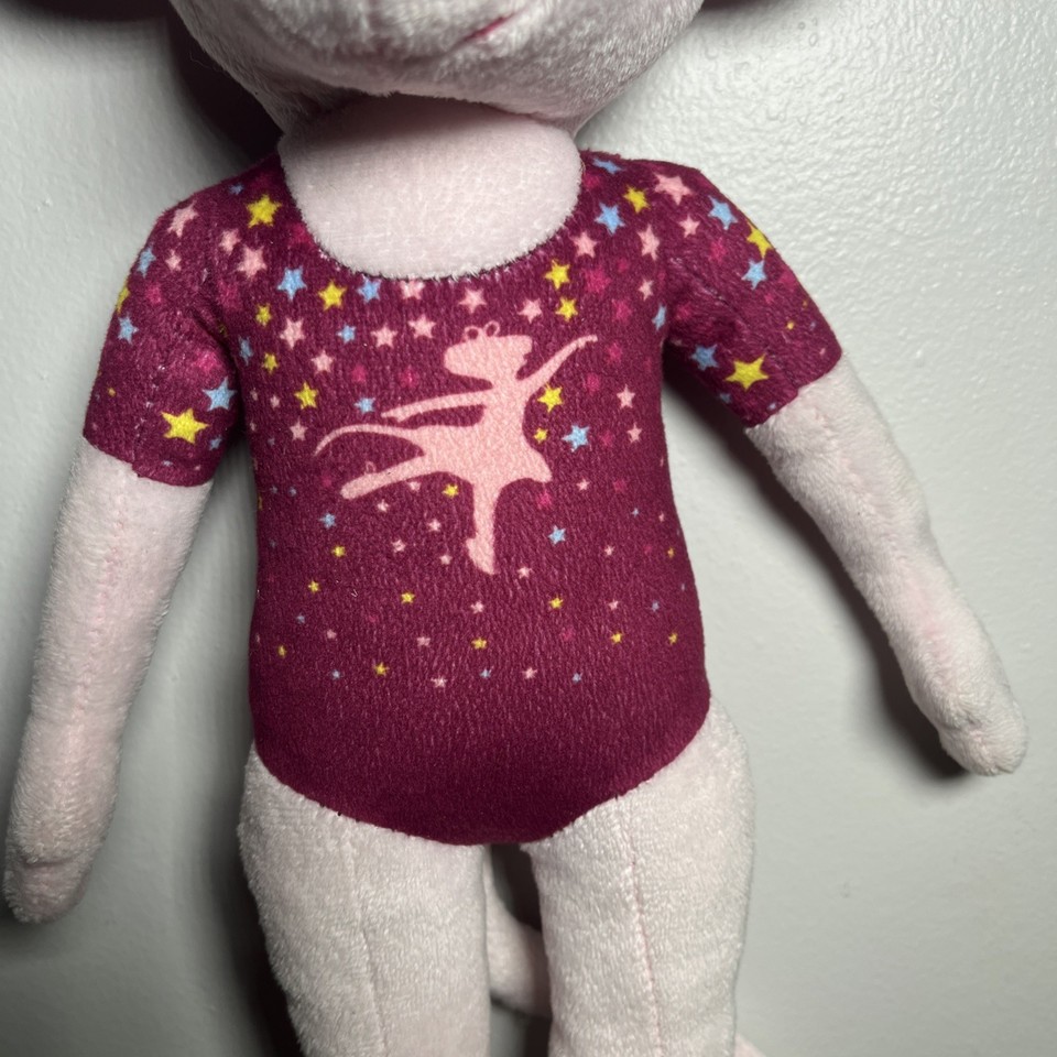 Angelina Ballerina Plush 16” Pink Ballerina Doll HIT Entertainment Rare ...